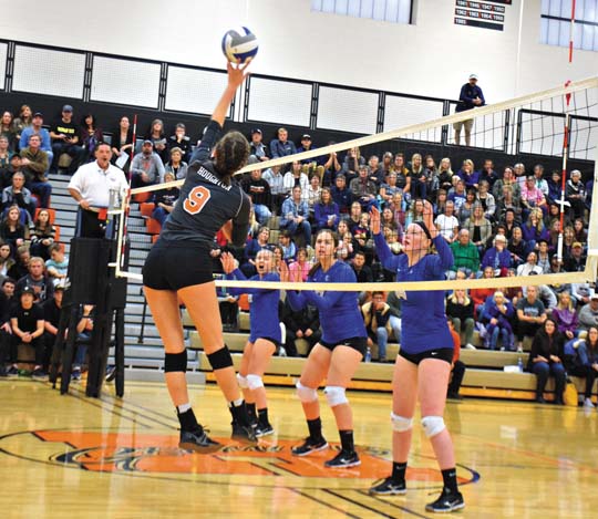 First strike: Calumet wins first volleyball battle with Houghton in ...